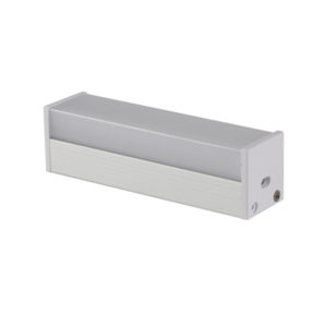 Square MILK LENS ALUMINUM LED PROFILE 21x19mm